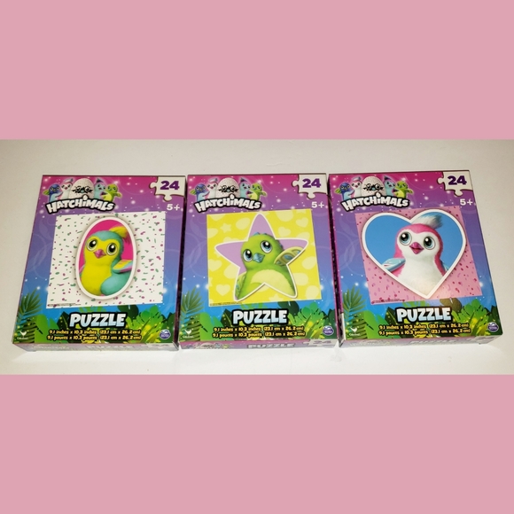 Toys | Nib Hatchimals 3 Puzzle Piece Bundle | Poshmark